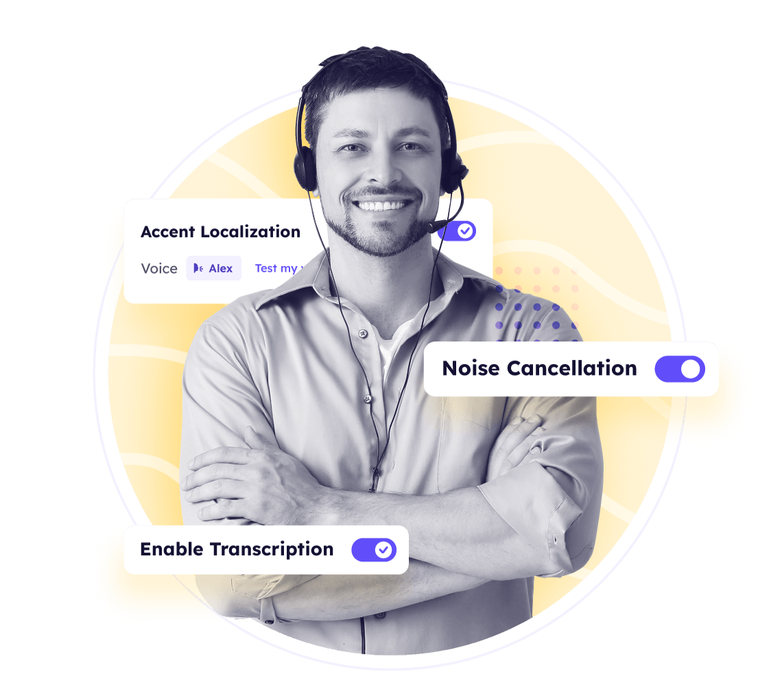 Avaya-compliant, real-time Voice AI technology